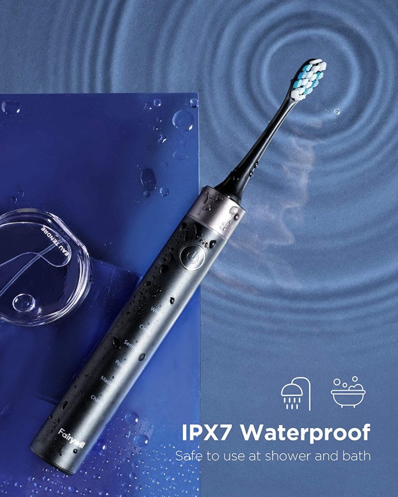 P80 Pressure Sensor Electric Toothbrush - Free Shipping Worldwide - Kivaj